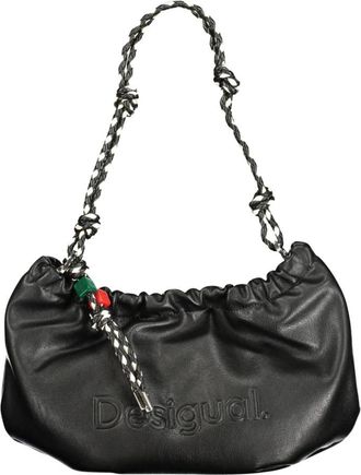 Desigual Femme, Sacs, Noir, Taille: ONE Size Half Logo Waverly Bag
