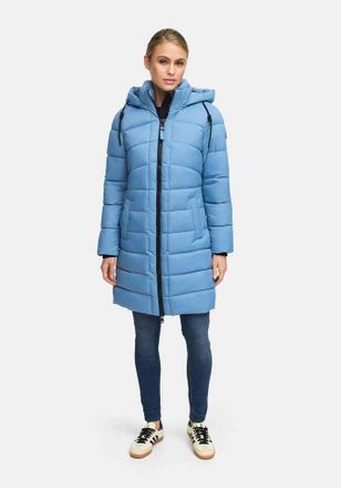 Marikoo Winterjacke Kaltn&auml;schen mit abnehmbarer Kapuze und hochschlie&szlig;endem Kragen