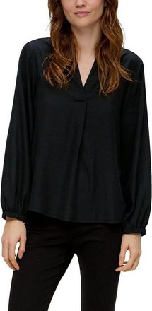 s.Oliver Langarmbluse mit Puffärmel