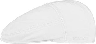 Stetson Casquette Plate Paradise Cotton Homme - en Coton Casquettes Plates Ivy avec Visiere Printemps-ete Printemps Ete Automne Hiver - XL (60-61 cm) Blanc