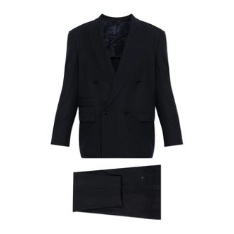 Giorgio Armani Der Wollanzug - - Suits - Herren - Blau - 2XL