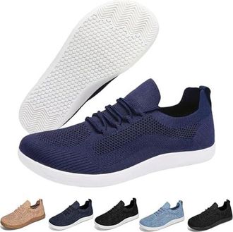 Generic Glydeessence Baskets hybrides confortables pour homme et femme - Bout large - Antidérapantes - Maille respirante - Chaussures de marche décontractées 