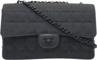 Chanel Sac bandouli&egrave;re Pre-owned New Travel Line - Femme - Pre-owned - Noir - Taille: ONE Size