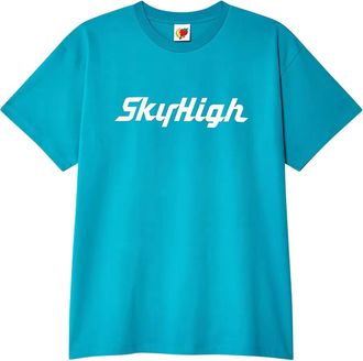 Sky High Farm t-shirt à logo imprimé - Bleu