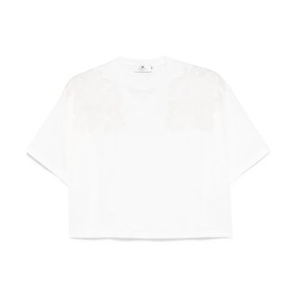 Elisabetta Franchi T-Shirt - - Tops - Damen - Wei&szlig; - S