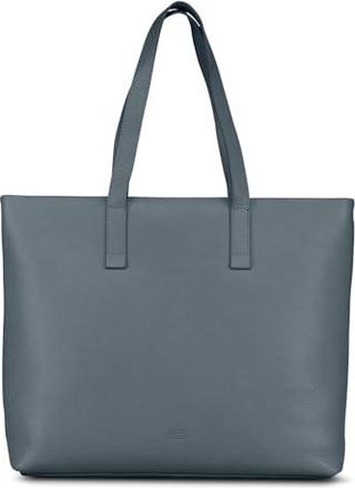 Jost Cuir serviette sac shopper pour ordinateur portable Tromsoe Business Shopper Petrol bleu p&eacute;trole