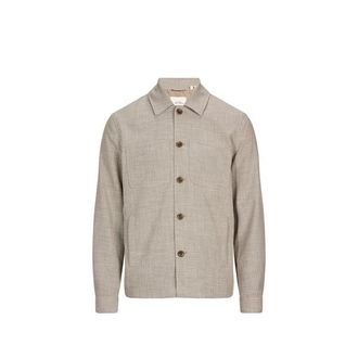 Les Deux Veste chemise tweed droite