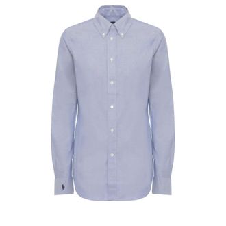 Ralph Lauren Femme, Blouses et Chemises, Bleu, Taille: 34 FR Cotton Shirt