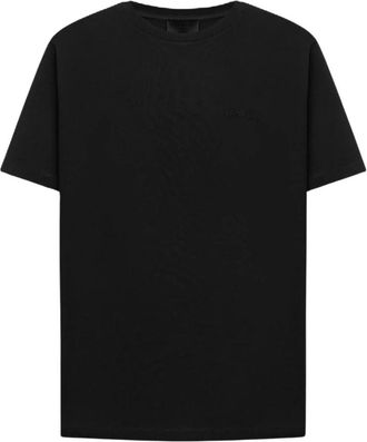 Dondup Homme, Tops, Noir, Taille: XL T-shirt coupe regular &agrave; col rond