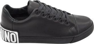 Moschino Homme, Chaussures, Noir, Taille: 43 EU Back to Baskets