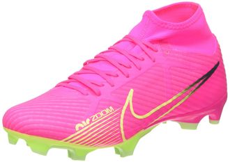 Nike Nike Herren Zoom Superfly 9 Academy FG/MG Fussballschuh, PINK Blast/Volt-Gridiron, 40.5 EU