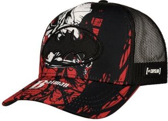 Capslab DC Comics Trucker Casquette de baseball Casquette de baseball Casquette de camionneur Casquette en maille pour homme/femme - Casquette snapback avec v