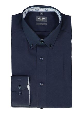 Olymp Herren Hemd blau