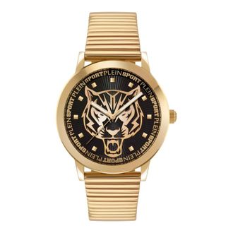 Plein Sport Homme, Accessoires, Jaune, Taille: ONE Size Montre Quartz