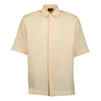 Fendi Herren, Shirts, Beige, SGr&ouml;&szlig;e