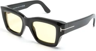 Tom Ford Eyewear FT1154 Black Acetate Sunglasses - Black
