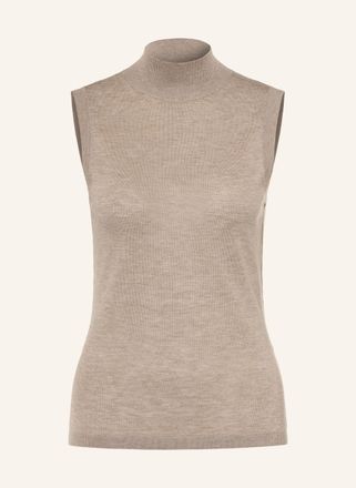 Reiss Reiss Stricktop Evelyn Aus Merinowolle beige