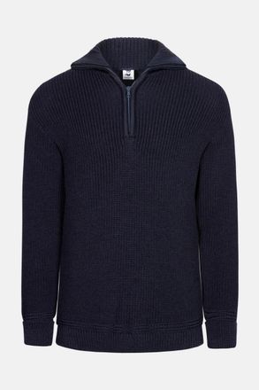 Hanseheld Troyer Hanseheld Wolle Herren Blau