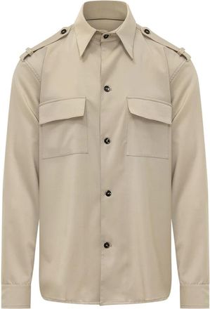 Michael Coal Homme, Vestes, Beige, Taille: XL Chemise utilitaire