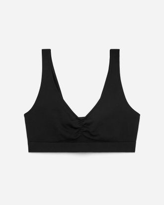 Arket Nahtloses Top -Schwarz