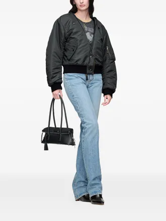 Maison Margiela Nylon Bomber Jacket - Black