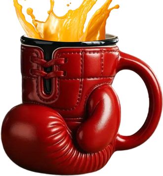 Generic Boxhandschuh-Tasse | Multifunktionale Teetassen, Wassertrinkbeh&auml;lter f&uuml;r Kaffee, Tee, Getr&auml;nke, multifunktionale Bierbecher aus Harz