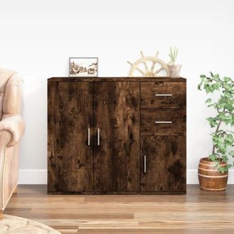 vidaXL Sideboard R&auml;uchereiche 91x29,5x75 cm Holzwerkstoff - Vidaxl