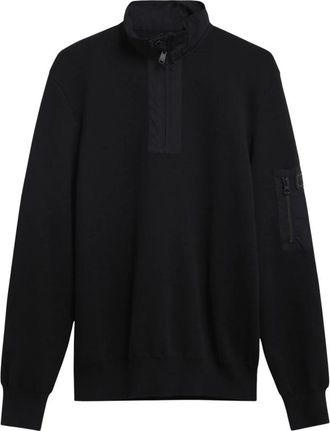 Barbour Inline Half Zip Pullover - - Sweatshirts & Hoodies - Herren - Schwarzk - M