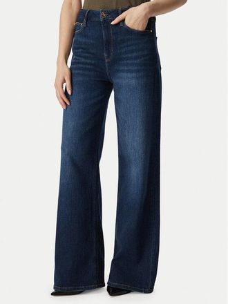 Guess Jeans W6YA82 D1334 Dunkelblau Wide Leg