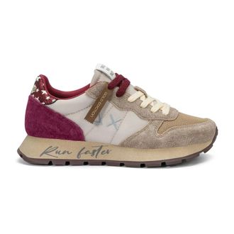 Sun 68 Vintage Casual Sneaker Beige Damen - - Shoes - Damen - Beige - 37 EU