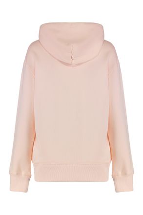 Autry Womens Hooded Sweatshirt Cotton Pink Hoodies