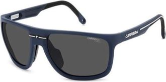 Carrera SUN C Sport 08/S Gafas, Matte Blue, ESTANDAR Unisex Adulto