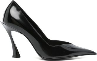 MUGLER Fang Pumps 95mm - Schwarz
