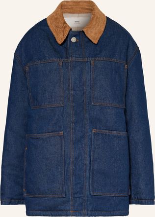 Ami Ami Paris Oversized-Jeansjacke blau