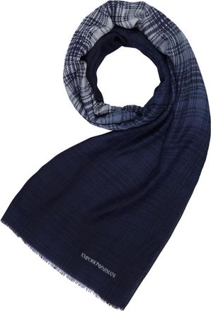 Armani Winter Scarves - - Accessories - Herren - Blau - ONE SIZE