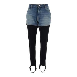 Coperni Hybrid Rib Denim Pants - - Jeans - Damen - Mehrfarbig - M