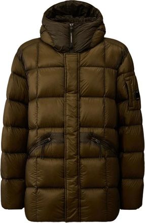 C.P. Company C.p. Company, Homme, Vestes, Brun, Taille: M 19Cmow182A Doudoune Longue