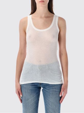 American Vintage Top Massachusetts en maille de coton &agrave; la coupe slim