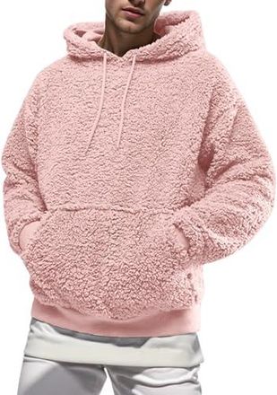 Generic Sweat a Capuche Homme Sweatshirt Hooded Sweats &agrave; Capuche Fleece Homme et Femme Plus Taille Europ&eacute;enne pour Automne et Hiver