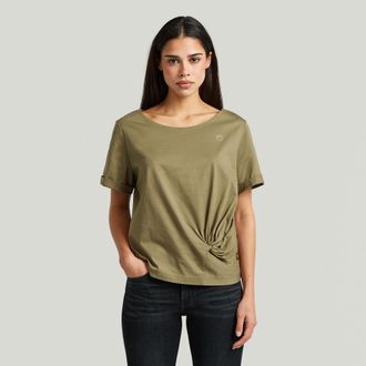 G-Star Knot Top - Gr&uuml;n - Damen