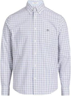 GANT Chemise col am&eacute;ricain &agrave; carreaux en coton
