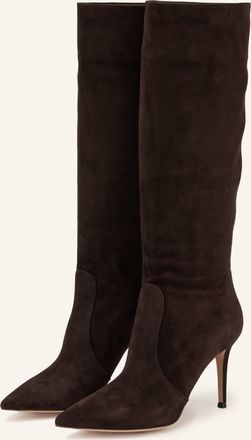 Gianvito Rossi Stiefel Hansen braun