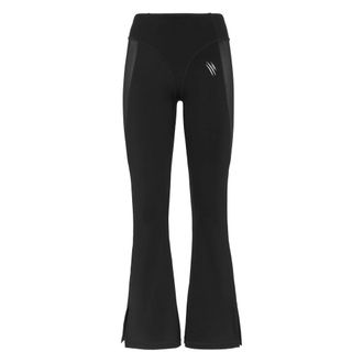 Plein Sport Femme, Pantalons, Noir, Taille: 38 FR Flare Pants