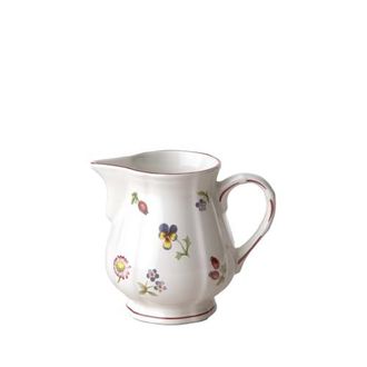 Villeroy & Boch Villeroy und Boch Petite Fleur Milchkännchen, 250 ml, Höhe: 7,5 cm, Premium Porzellan, Bunt
