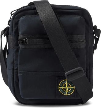 Stone Island Homme, Sacs, Noir, Taille: ONE Size Sac bandoulière