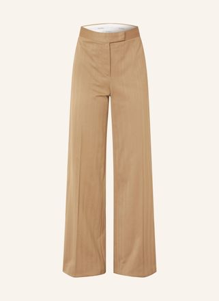 Max Mara Marlenehose Oliato Aus Jersey braun