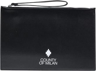 Marcelo Burlon Homme, Accessoires, Noir, Taille: ONE Size Pochette Comas260331