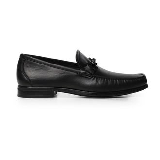 Ferragamo Gancini Zier Loafer - - Shoes - Herren - Schwarzk - 40 EU