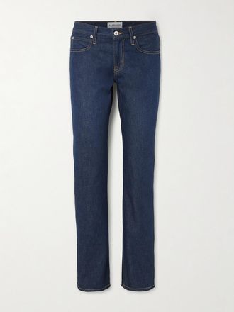 Slvrlake Denim Isabel Tief Sitzende Jeans Mit Schmalem Bein - Blau