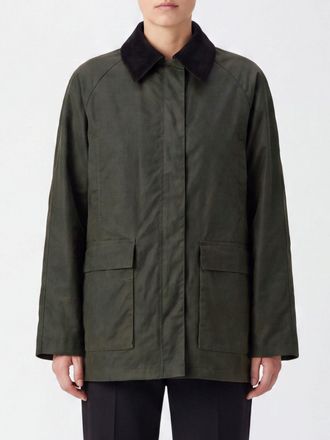 Toteme Veste courte Country en coton biologique avec col en velours